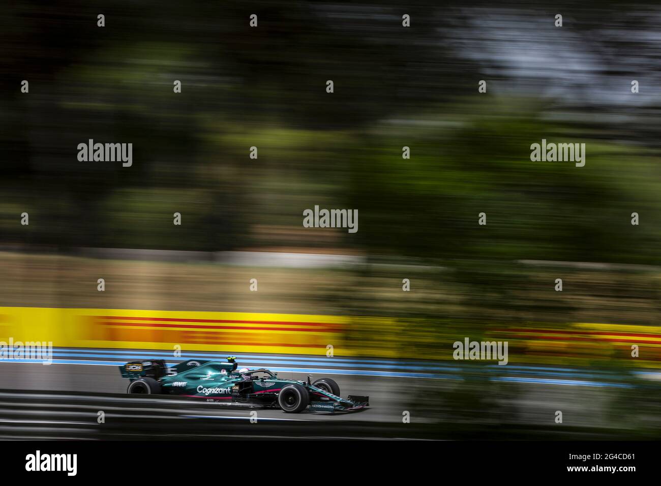 Le Castellet, France. 20th June, 2021. # 5 Sebastian Vettel (GER, Aston Martin Cognizant F1 Team ...