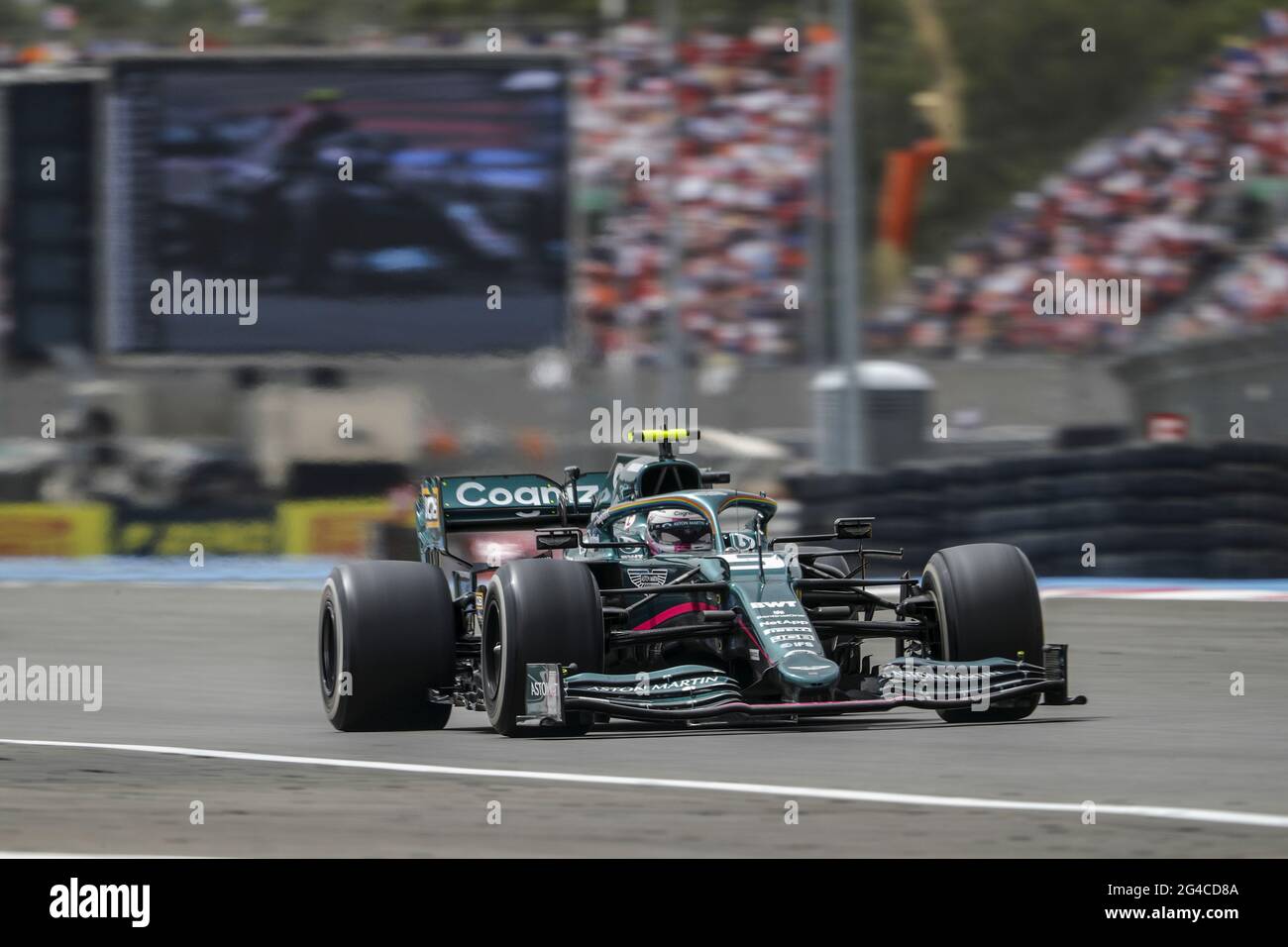 Le Castellet, France. 20th June, 2021. # 5 Sebastian Vettel (GER, Aston Martin Cognizant F1 Team ...
