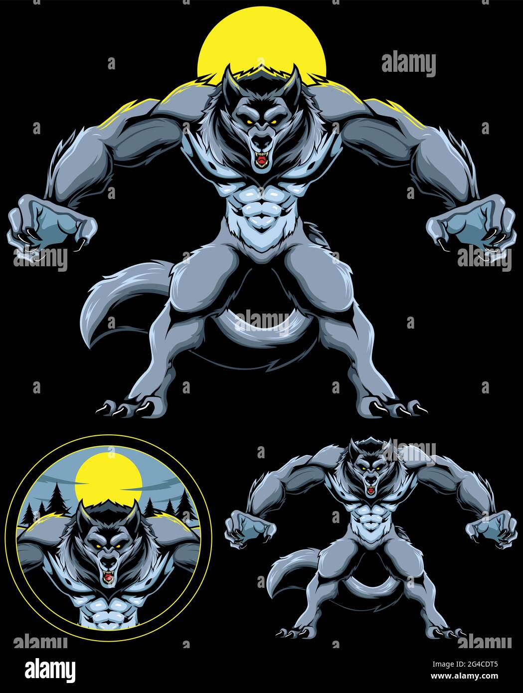 Horror werewolf hi-res stock photography and images - Alamy