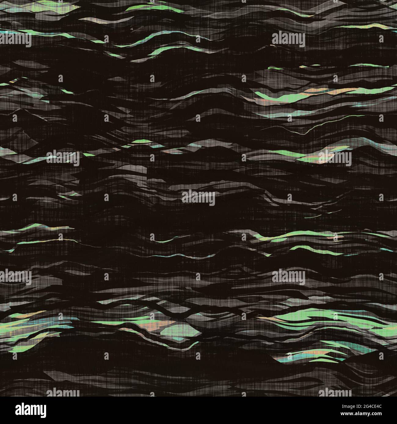 Camouflage dark underbrush wood style texture material. Seamless ...