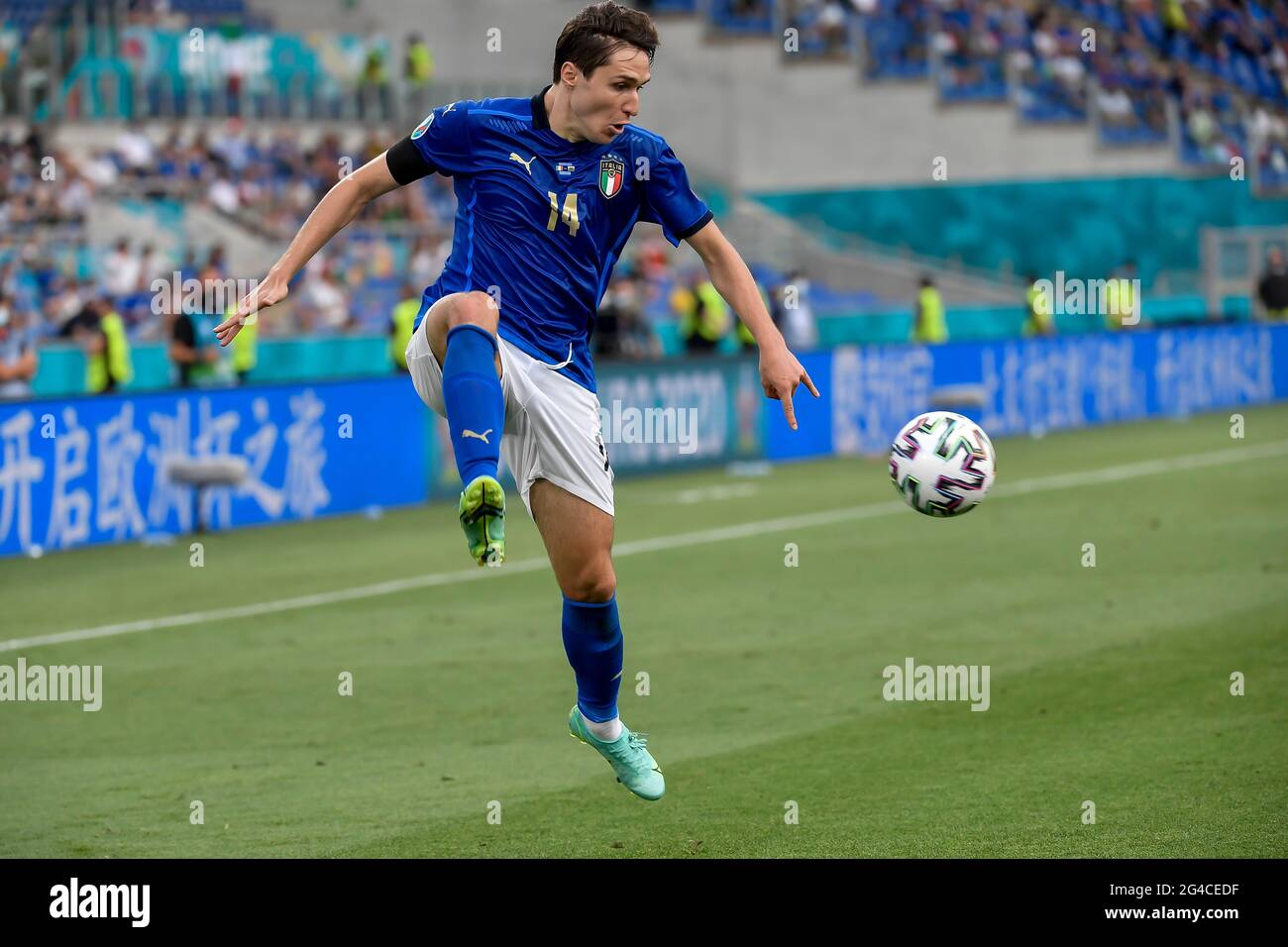 Federico Chiesa (Italy) during the Uefa "European Championship 2020 ...