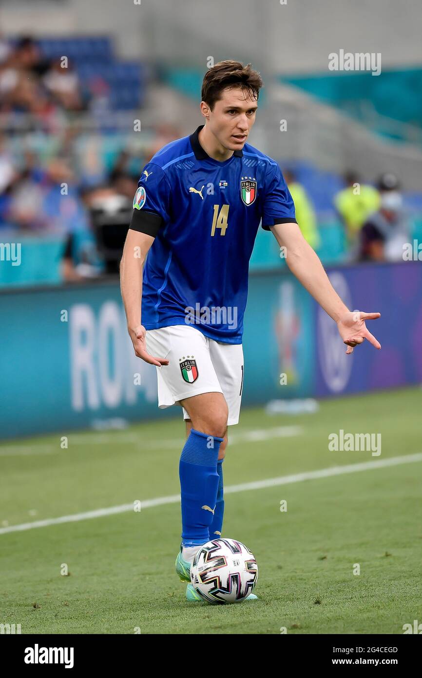 Federico Chiesa (Italy) during the Uefa "European Championship 2020 ...
