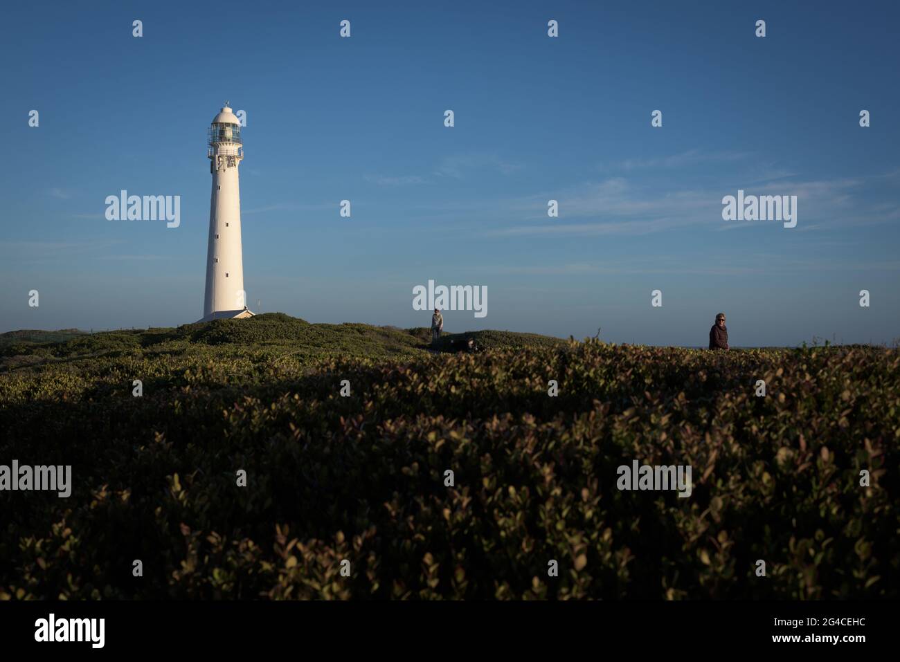 The Slangkop lighthouse in Kommetjie began operating in 1919 on South ...