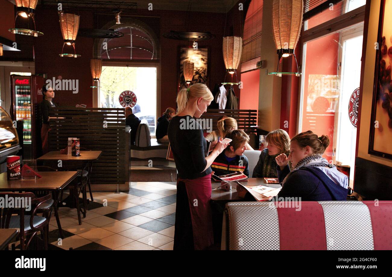 Riga cafe hi-res stock photography and images - Alamy