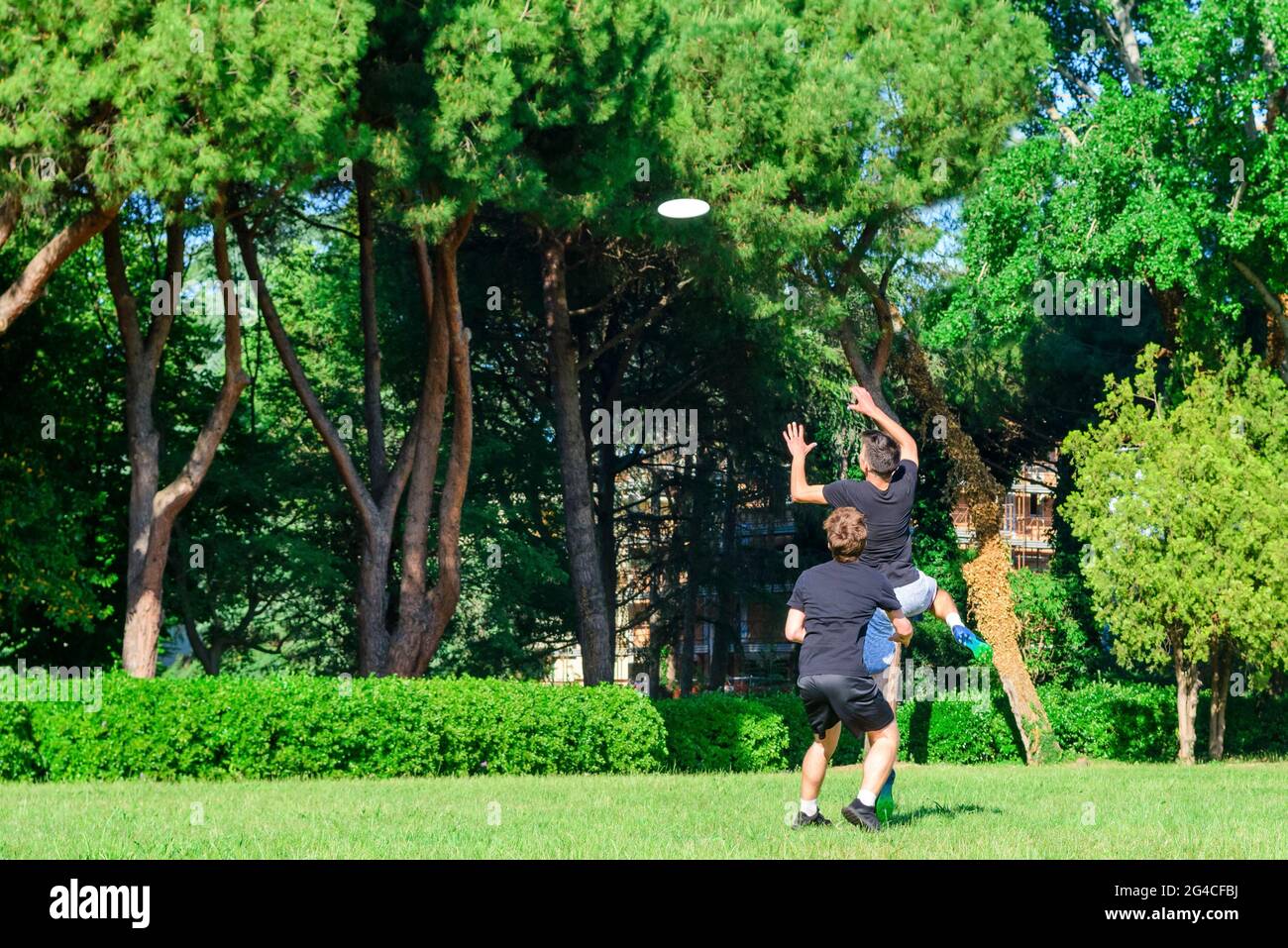 Group of mixed young teenagers people in casual wear playing with ...