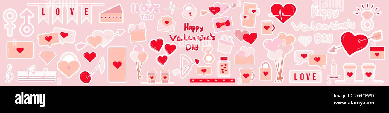 Facebook Love Stickers