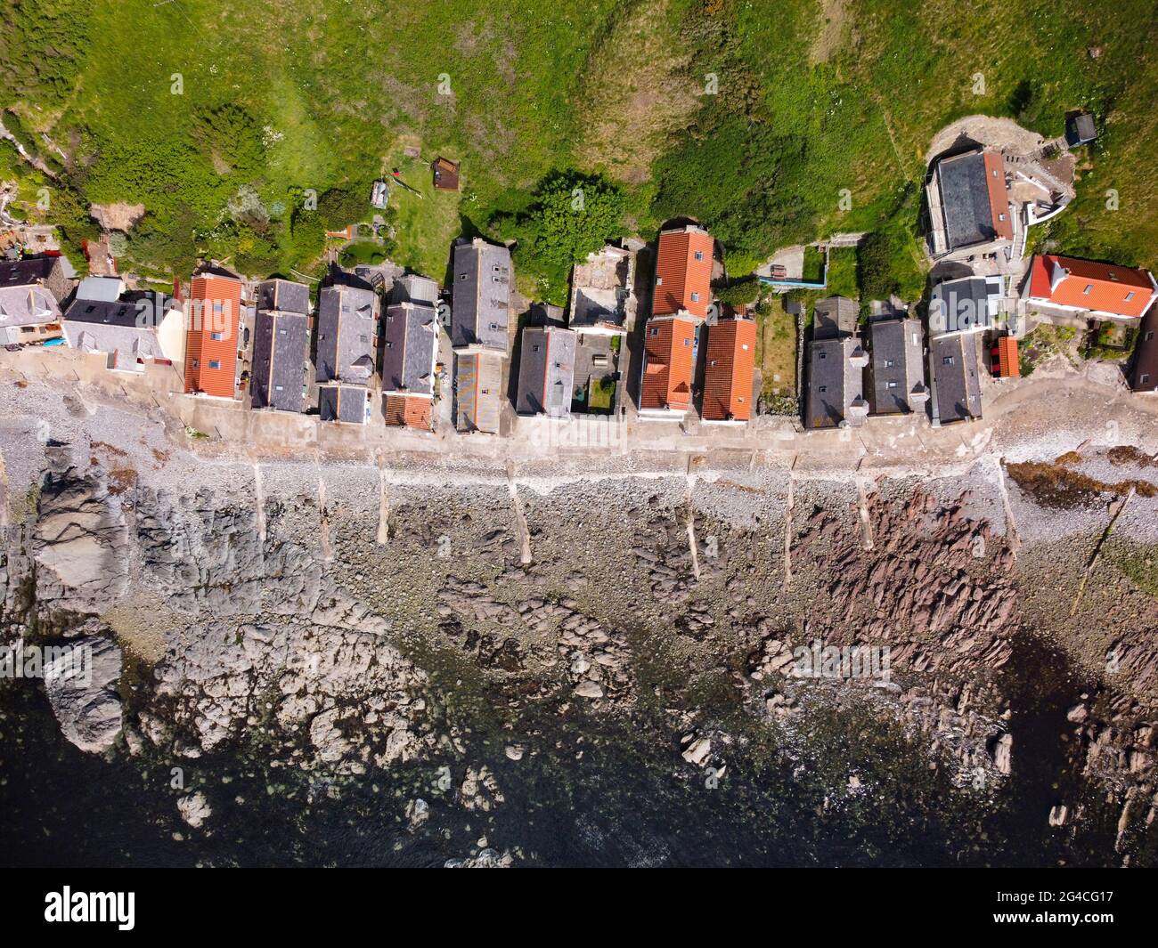 Crovie village on moray firth hi-res stock photography and images - Alamy