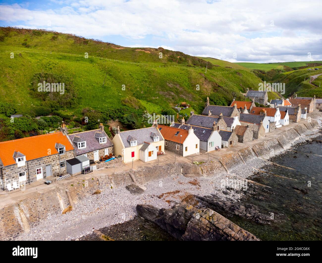 Crovie village moray scotland hi-res stock photography and images - Alamy