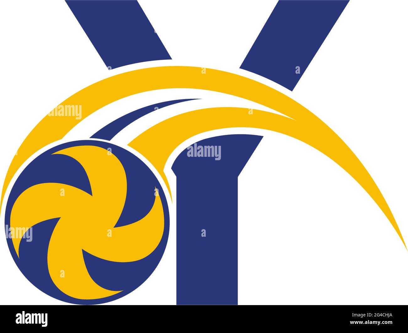 Letter Y Sports Logo