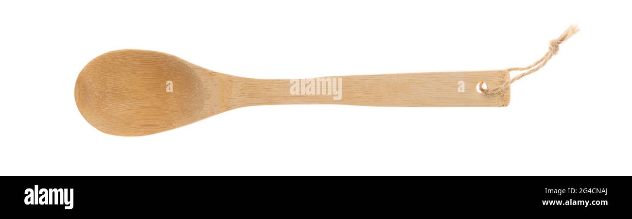 isolated bamboo stick spoon, traditional asian cuisine Stock Photo - Alamy
