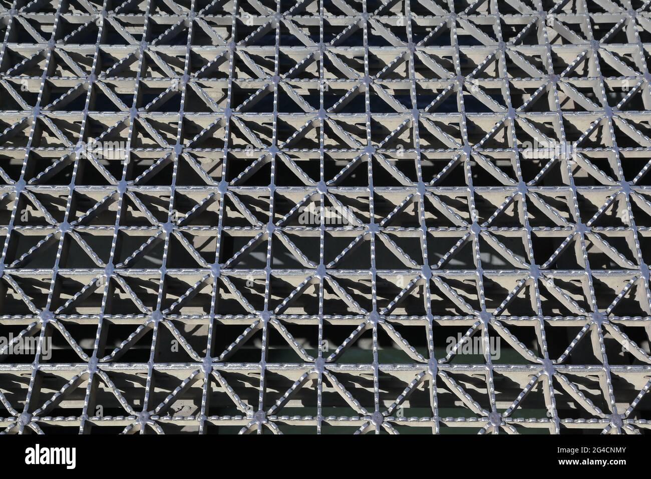 Road surface: Metal Grating on Bridge road Stock Photo - Alamy