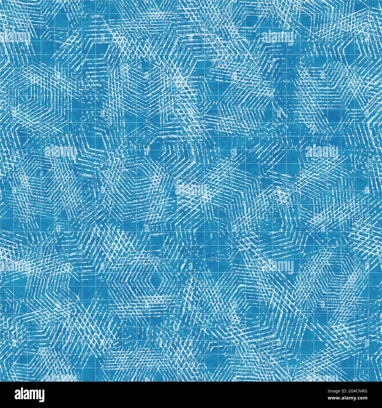 Seamless bright blue blueprint pattern for textile and print Stock ...