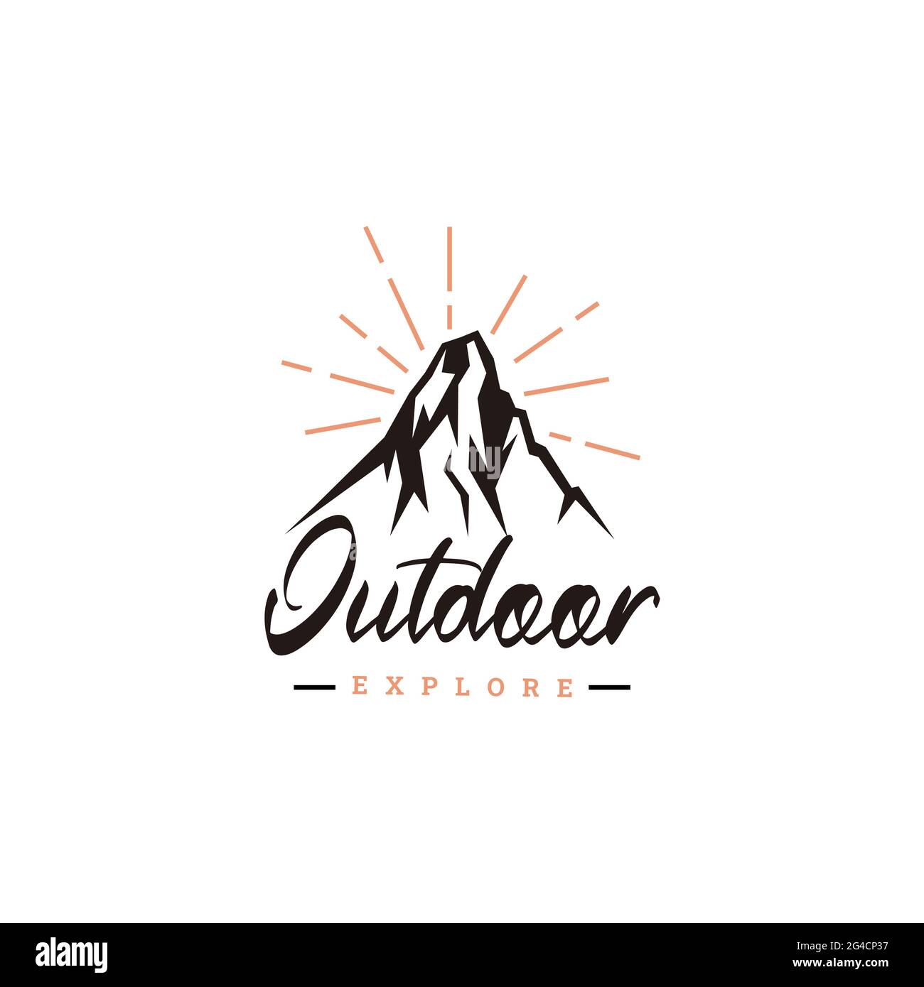 Vintage camp photo Cut Out Stock Images & Pictures - Alamy