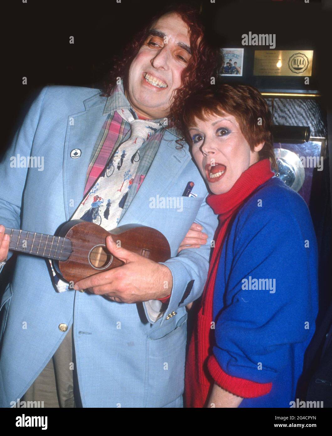 Tiny TIm Judy Carne 1982 Photo By John Barrett/PHOTOlink Stock Photo ...