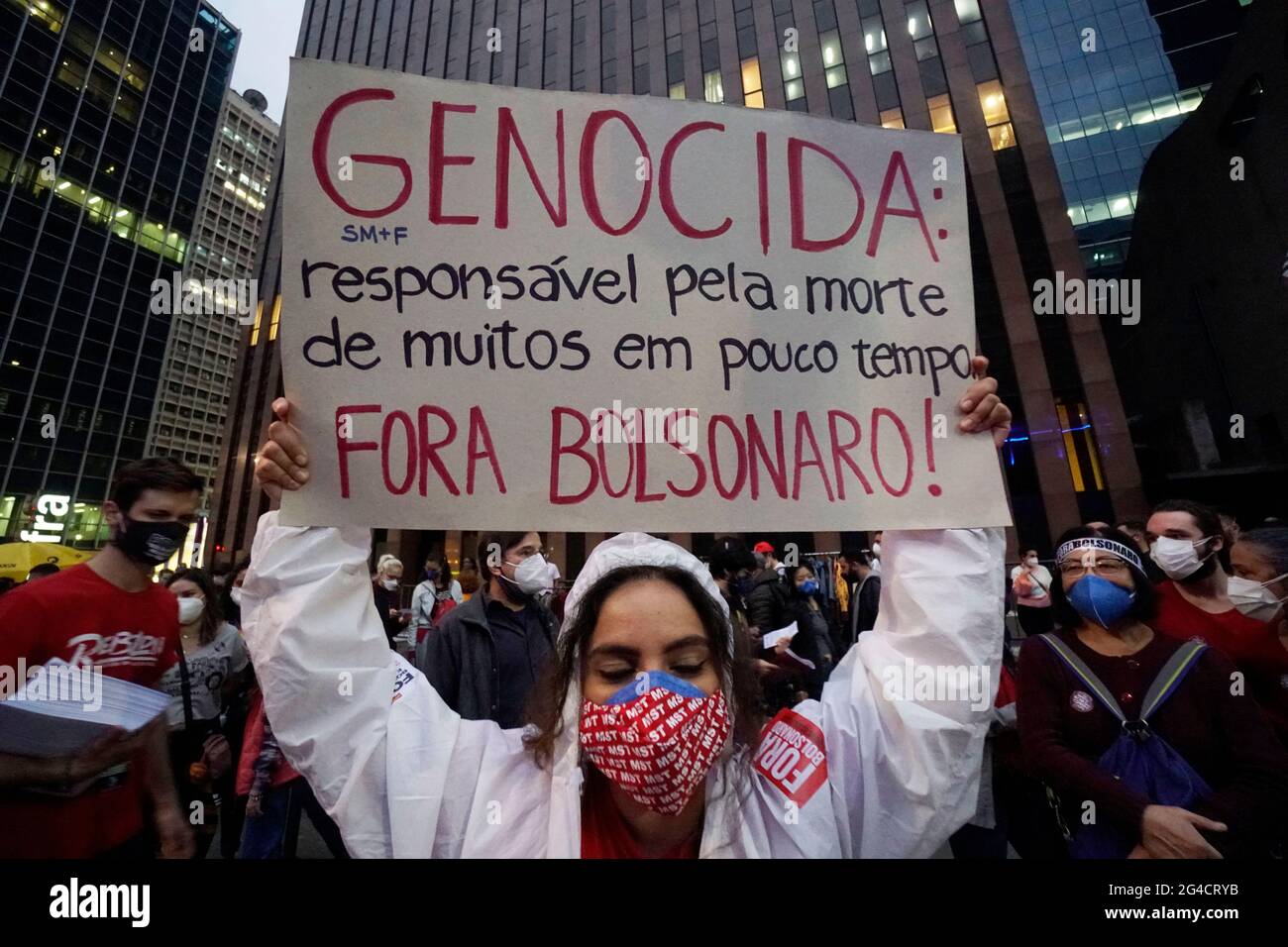 SÃ£o Paulo, SÃ£o Paulo, Brazil. 19th June, 2021. SAO PAULO, BRAZIL ...