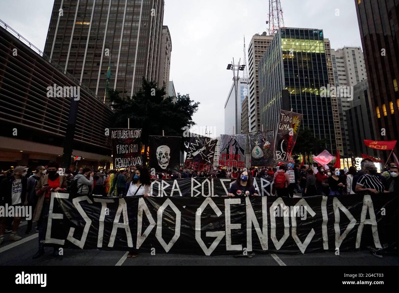 SÃ£o Paulo, SÃ£o Paulo, Brazil. 19th June, 2021. SAO PAULO, BRAZIL ...