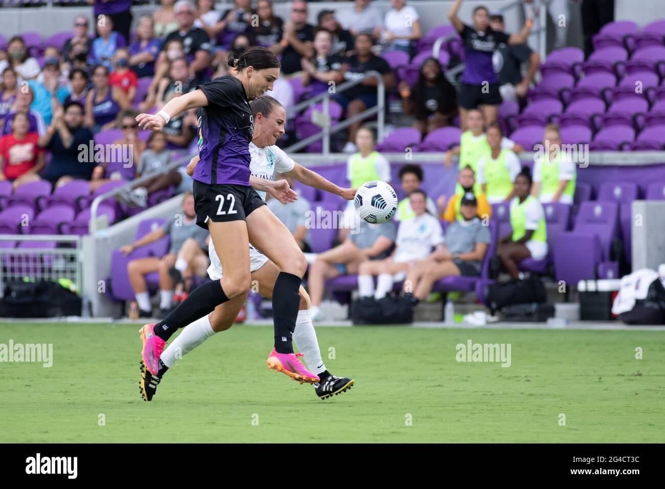 Orlando, United States. 21st June, 2021. Taylor Kornieck (22 Orlando ...