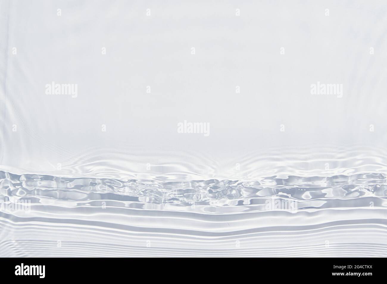 White water surface background. Water texture with reflections ...