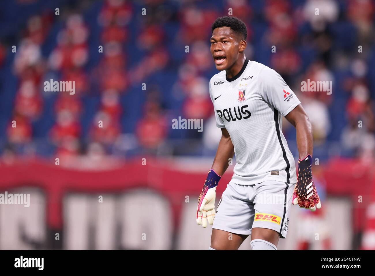 Saitama, Japan. 20th June, 2021. Zion Suzuki (Reds) Football/Soccer ...