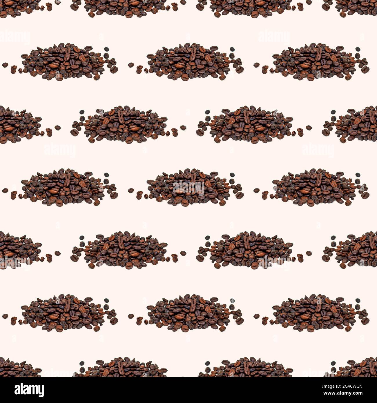 Seamless coffee beans texture hi-res stock photography and images - Alamy