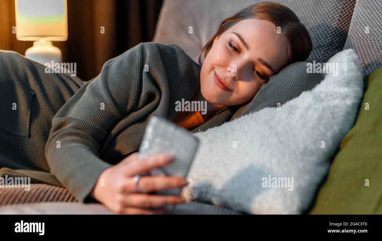Secret texting teenager hi-res stock photography and images - Alamy