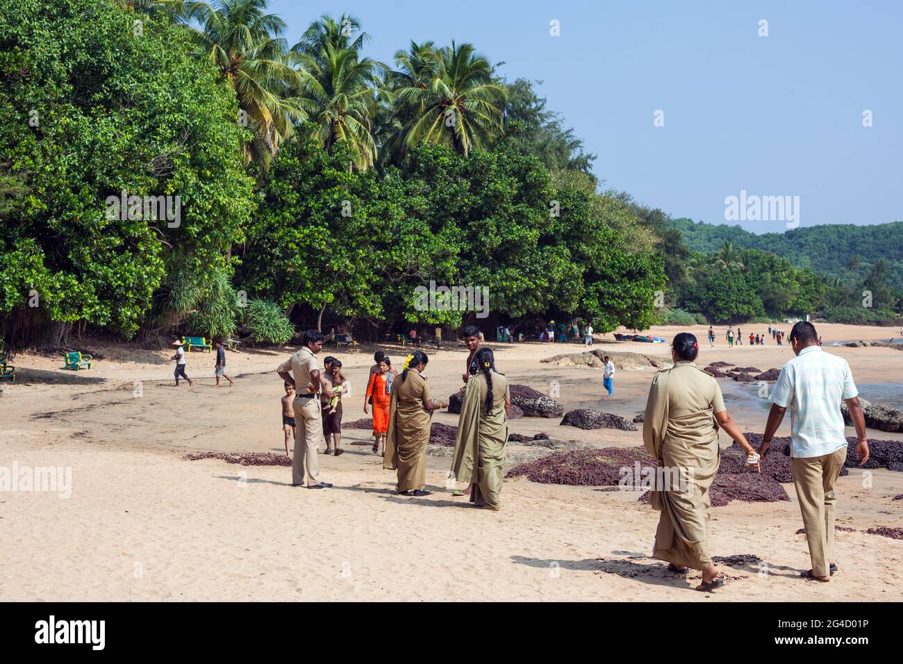 Indian police hi-res stock photography and images - Alamy