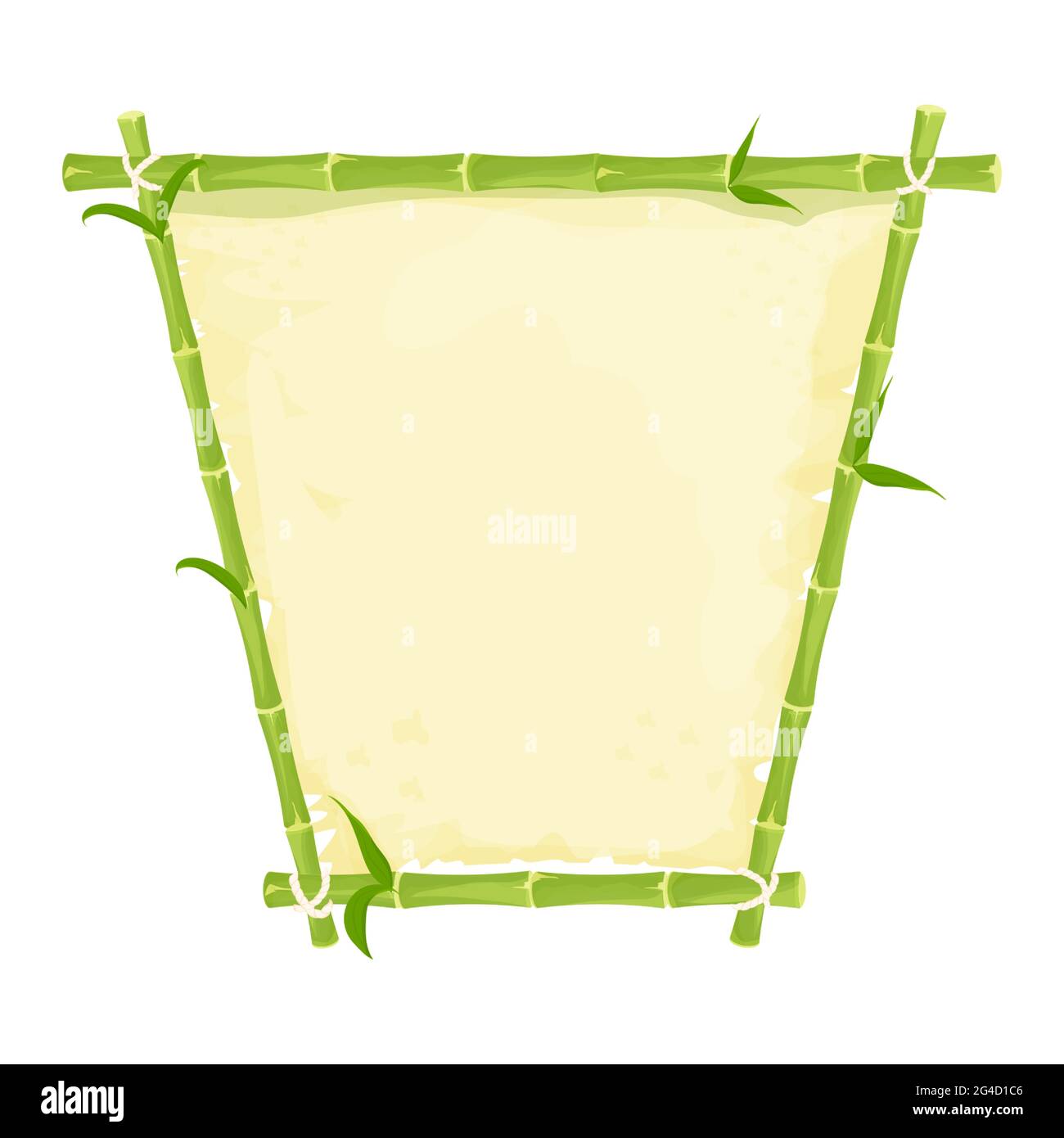 Bamboo Cartoon Border