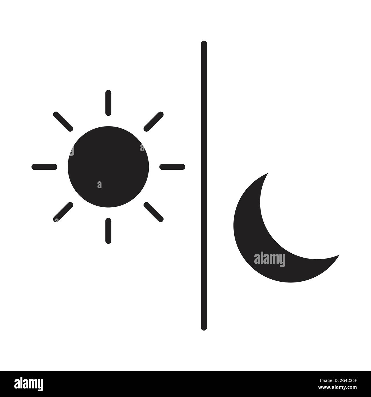 Day and Night icon vector for your web design, logo, infographic, UI ...