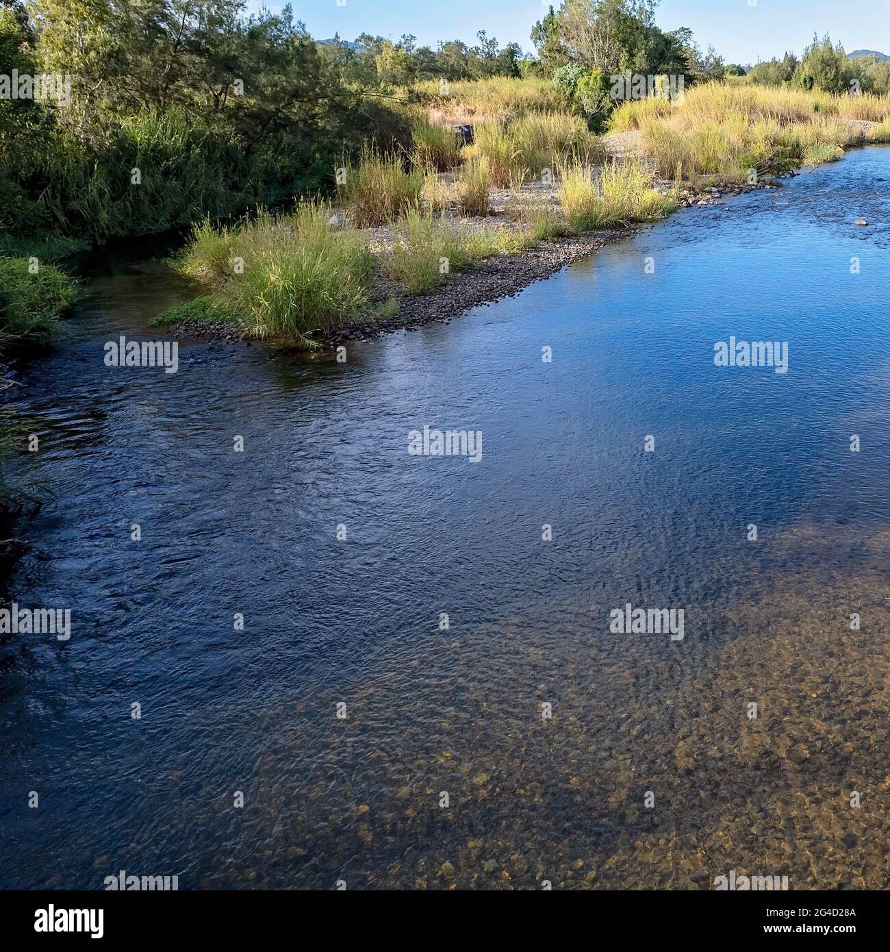 Shallow water over pebbles hi-res stock photography and images - Alamy