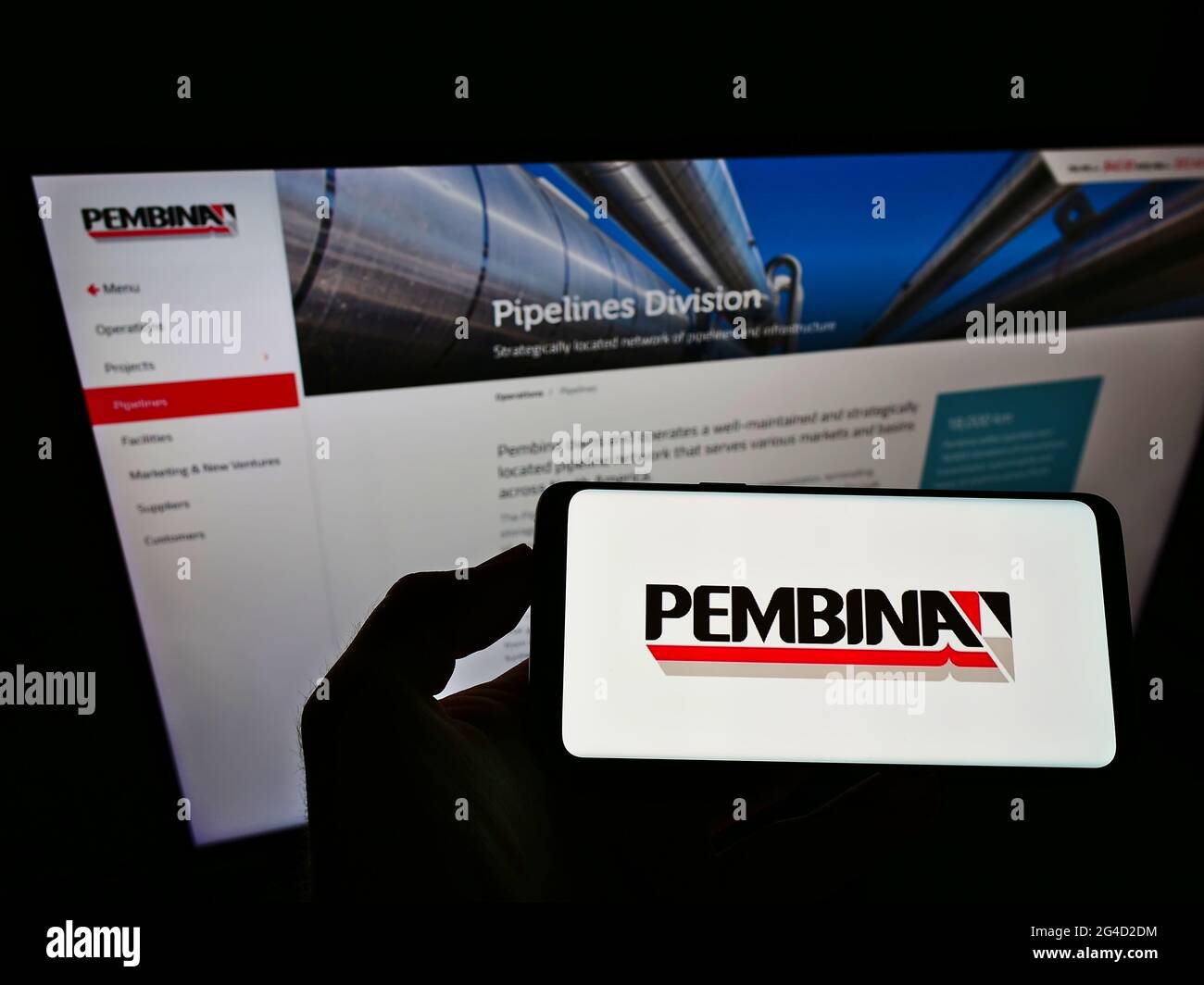 Pembina logo hi-res stock photography and images - Alamy
