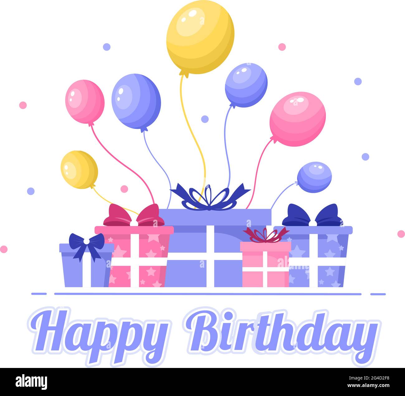 Family event invitations Stock Vector Images - Alamy