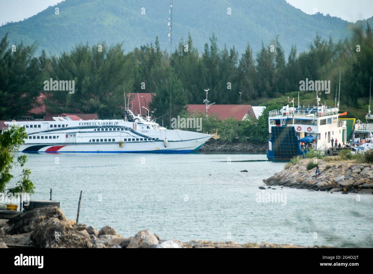 Ulee Lheue-Sabang ferry port Stock Photo - Alamy