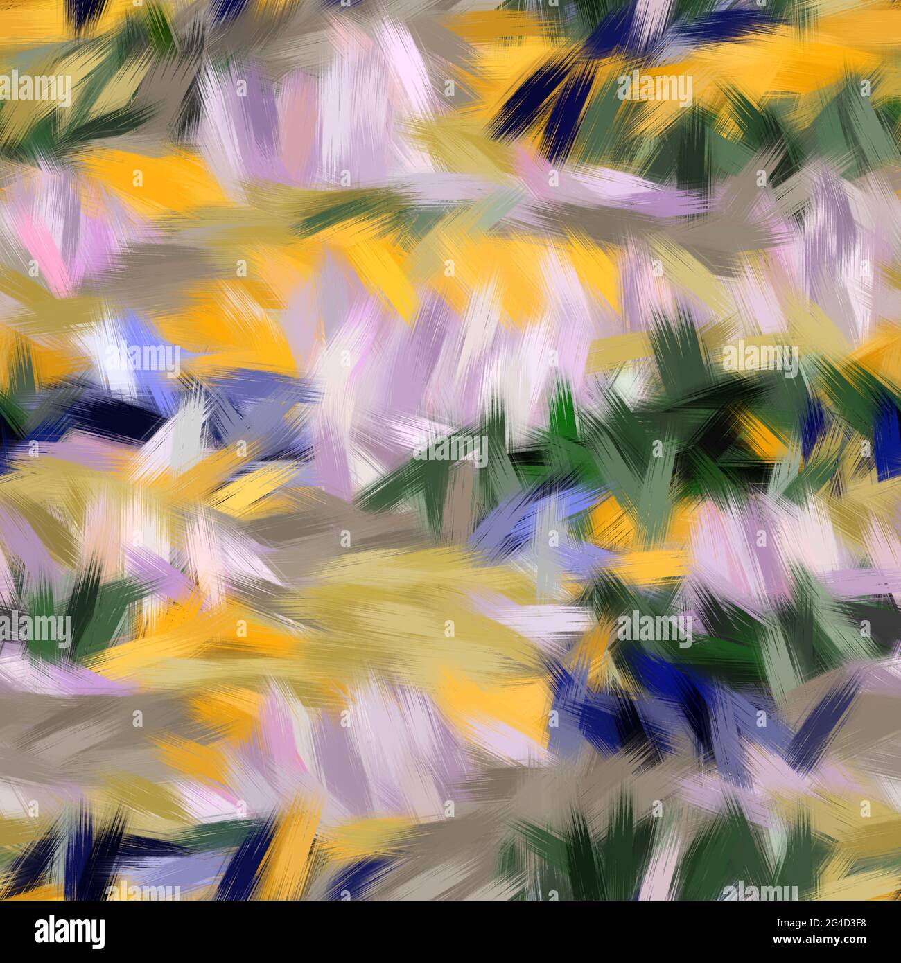 Seamless faux digital paint stroke pattern print Stock Photo - Alamy