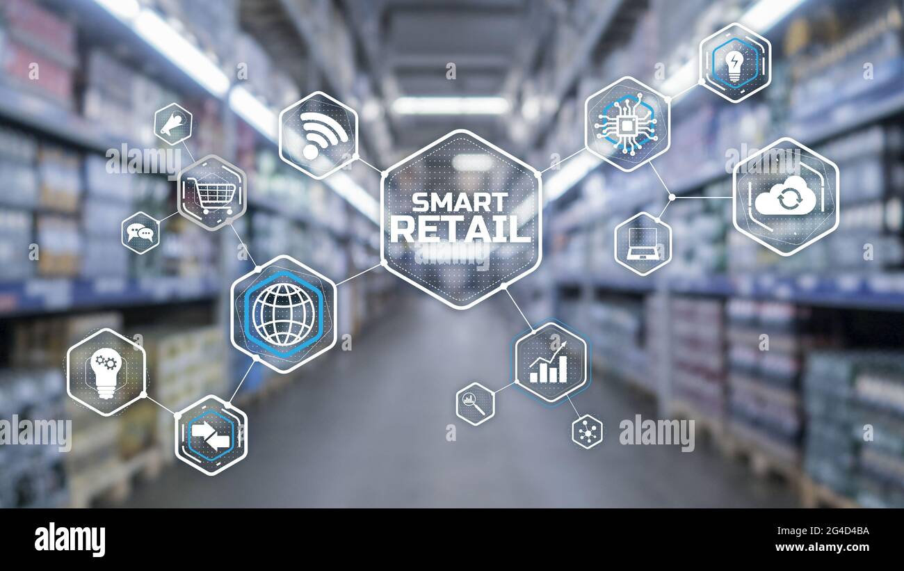 Smart shopping machine learning hi-res stock photography and images - Alamy