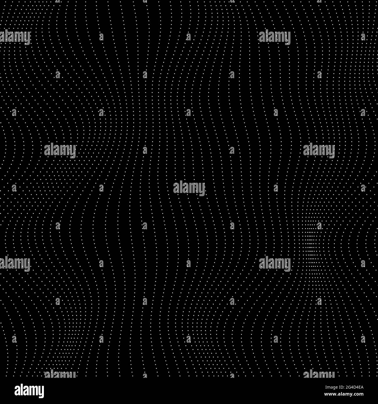 Seamless wavy array of dots pattern for print or digital use Stock ...