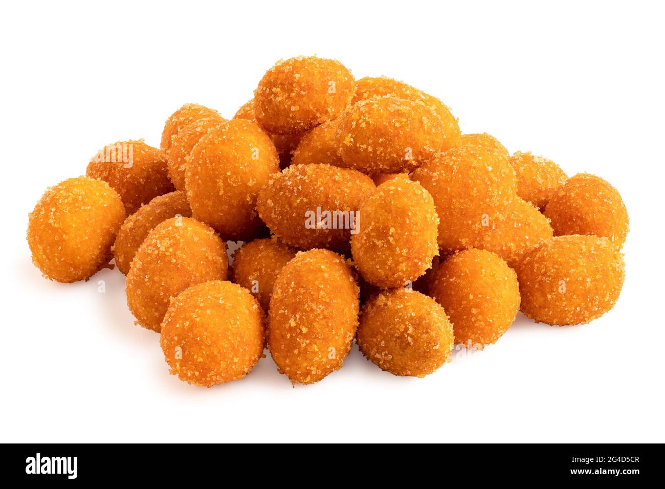 Pile of whole paprika coated peanuts isolated on white Stock Photo - Alamy