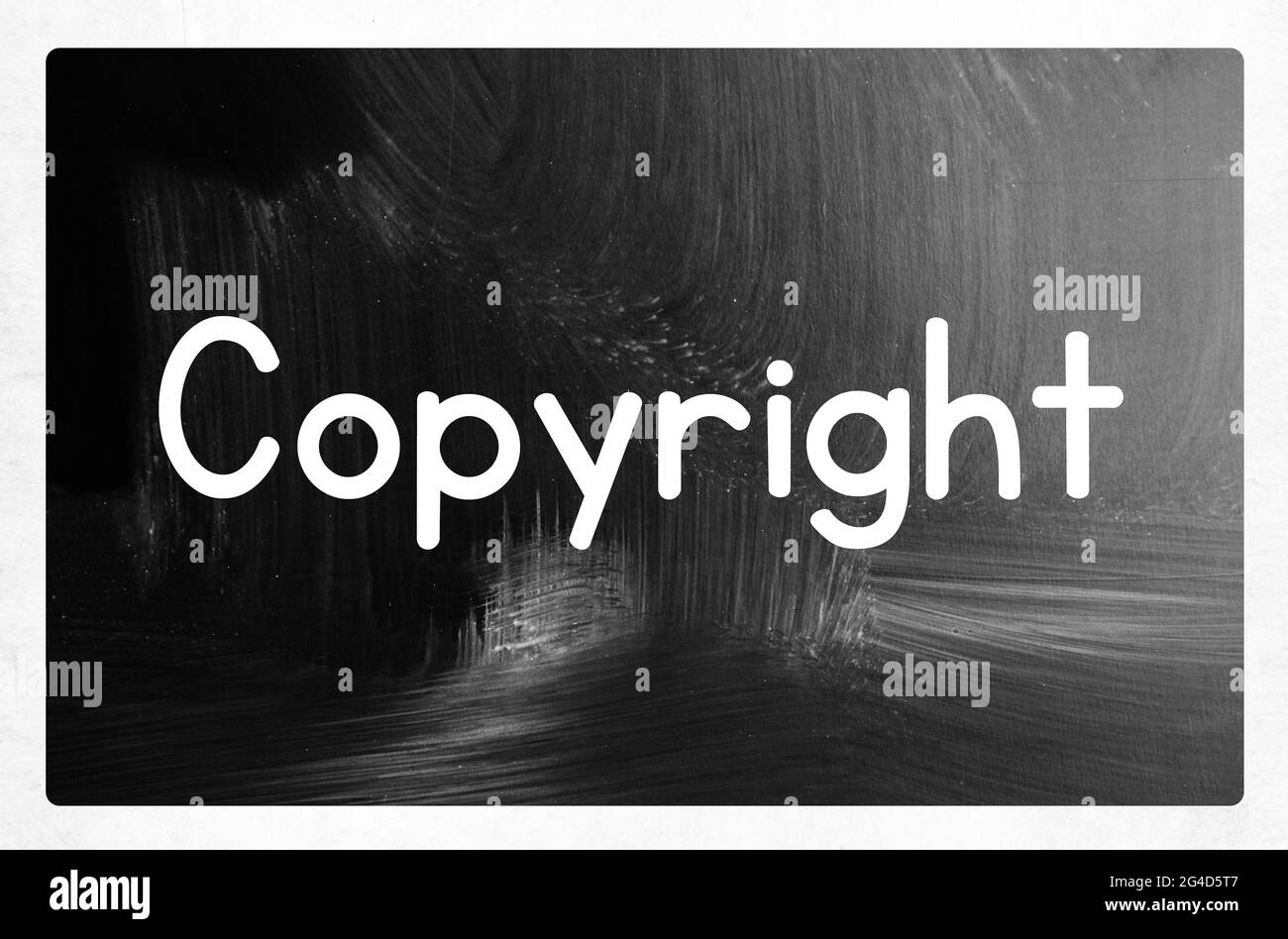 Blackboard copyright Black and White Stock Photos & Images - Alamy
