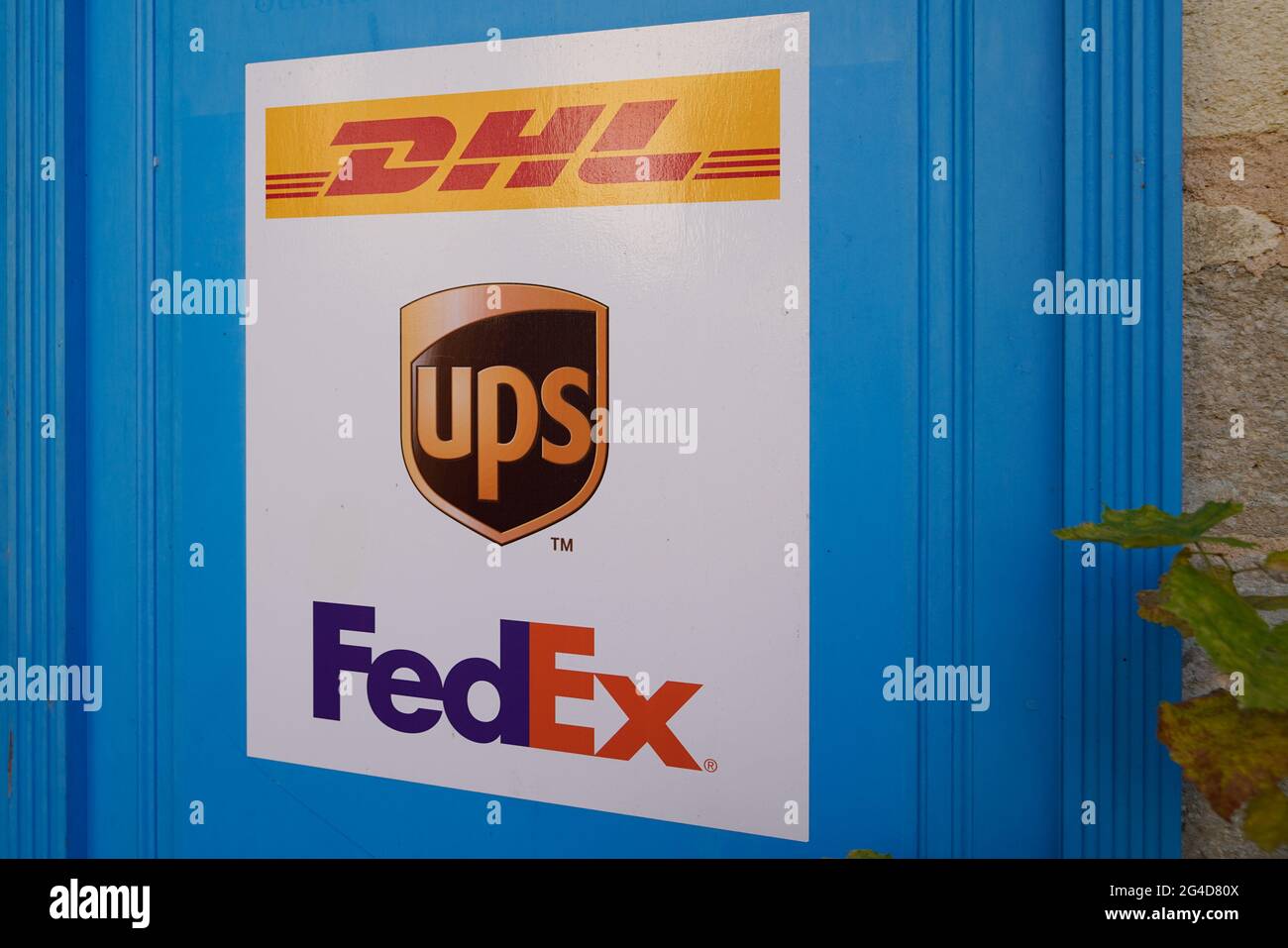 Logotipo De Correo Global De Dhl