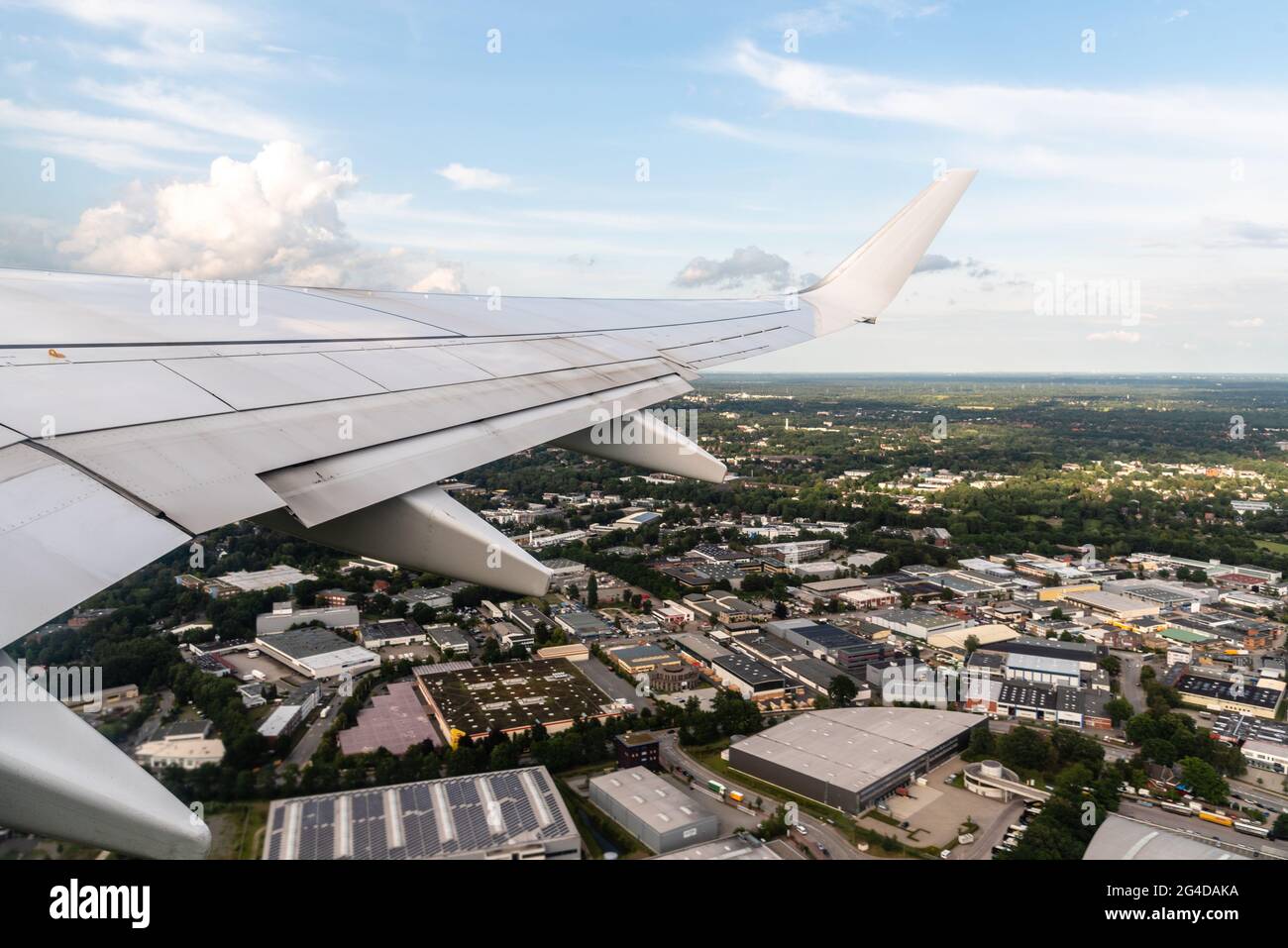 Flying over industrial area hi-res stock photography and images - Alamy