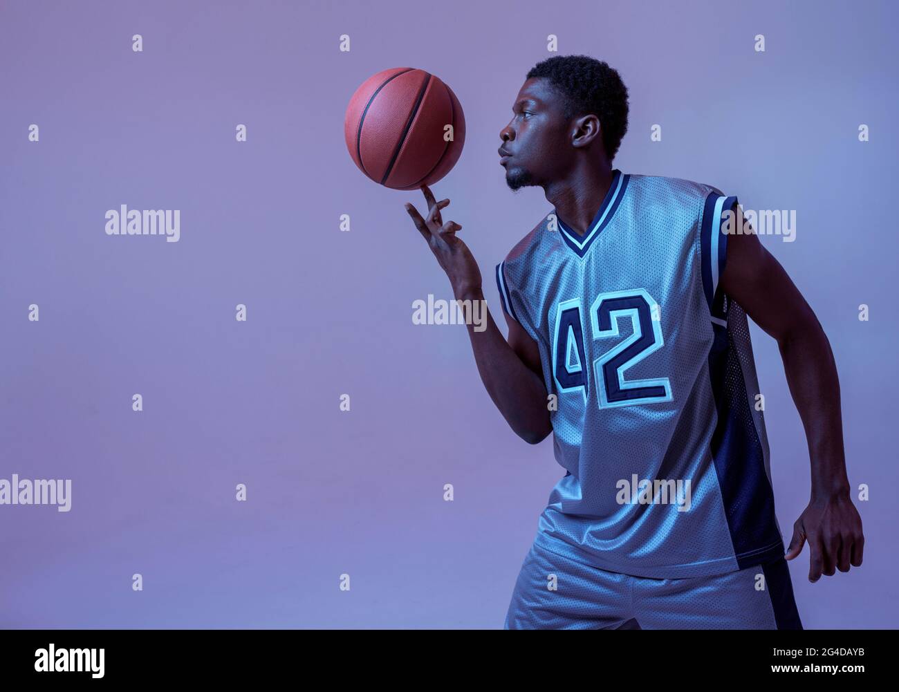 Neon basketball player hi-res stock photography and images - Alamy