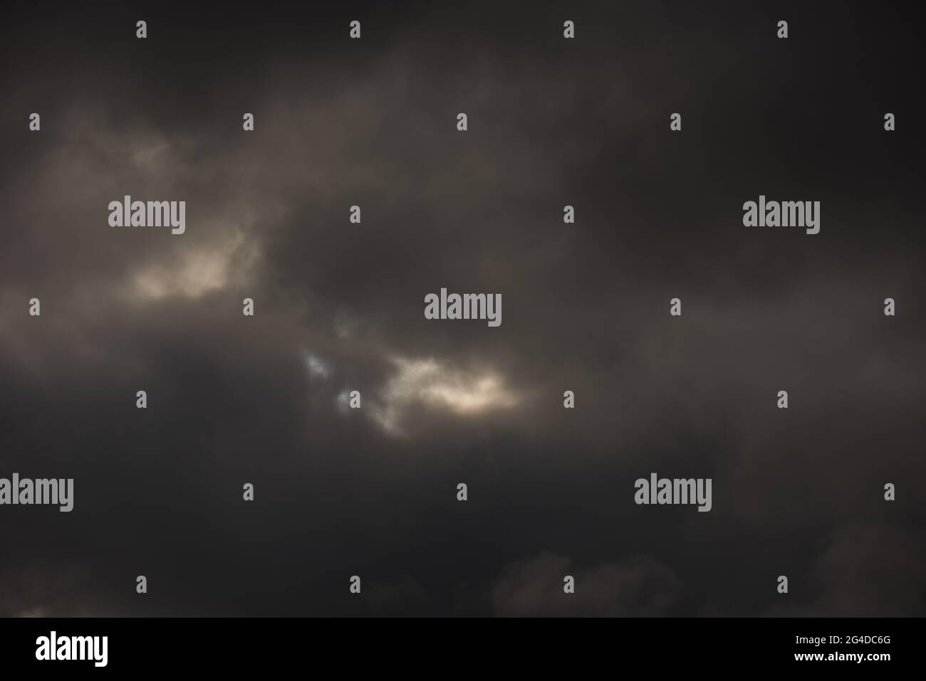 Dark grey storm clouds background. View of Rain clouds in sky Stock ...