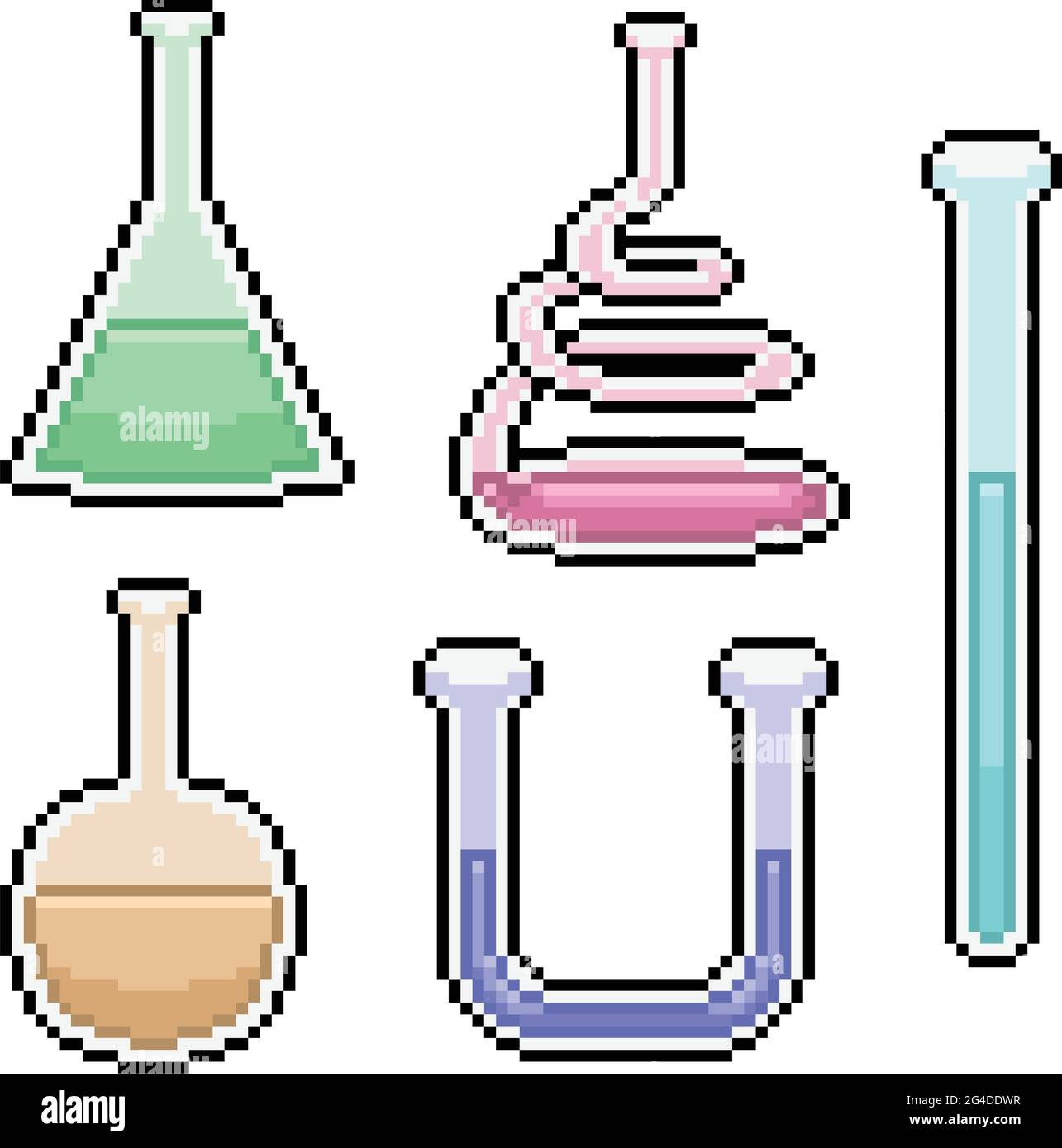 Laboratory pixel art hi-res stock photography and images - Alamy