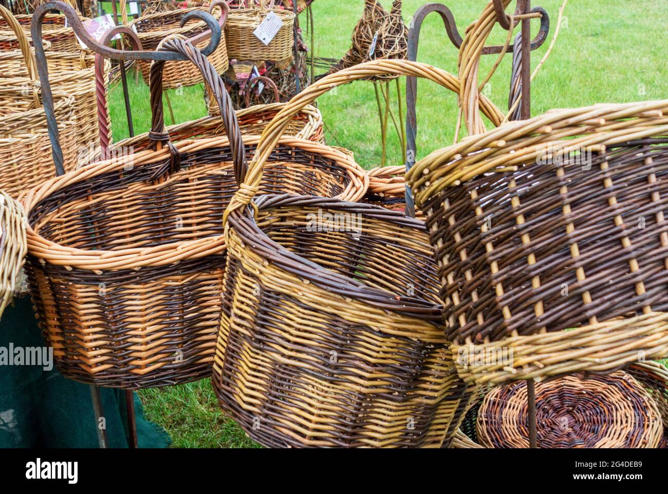 Willow baskets hi-res stock photography and images - Alamy