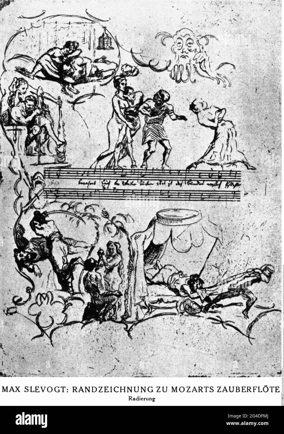 theatre / theater, opera, "The Magic Flute", by Wolfgang Amadeus Mozart ...