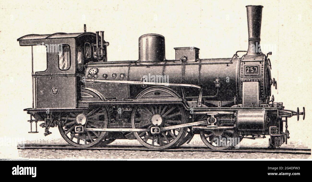 Steam locomotive 1880s hi-res stock photography and images - Alamy