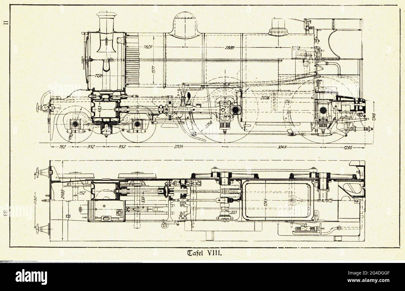 Locomotive construction drawing hi-res stock photography and images - Alamy