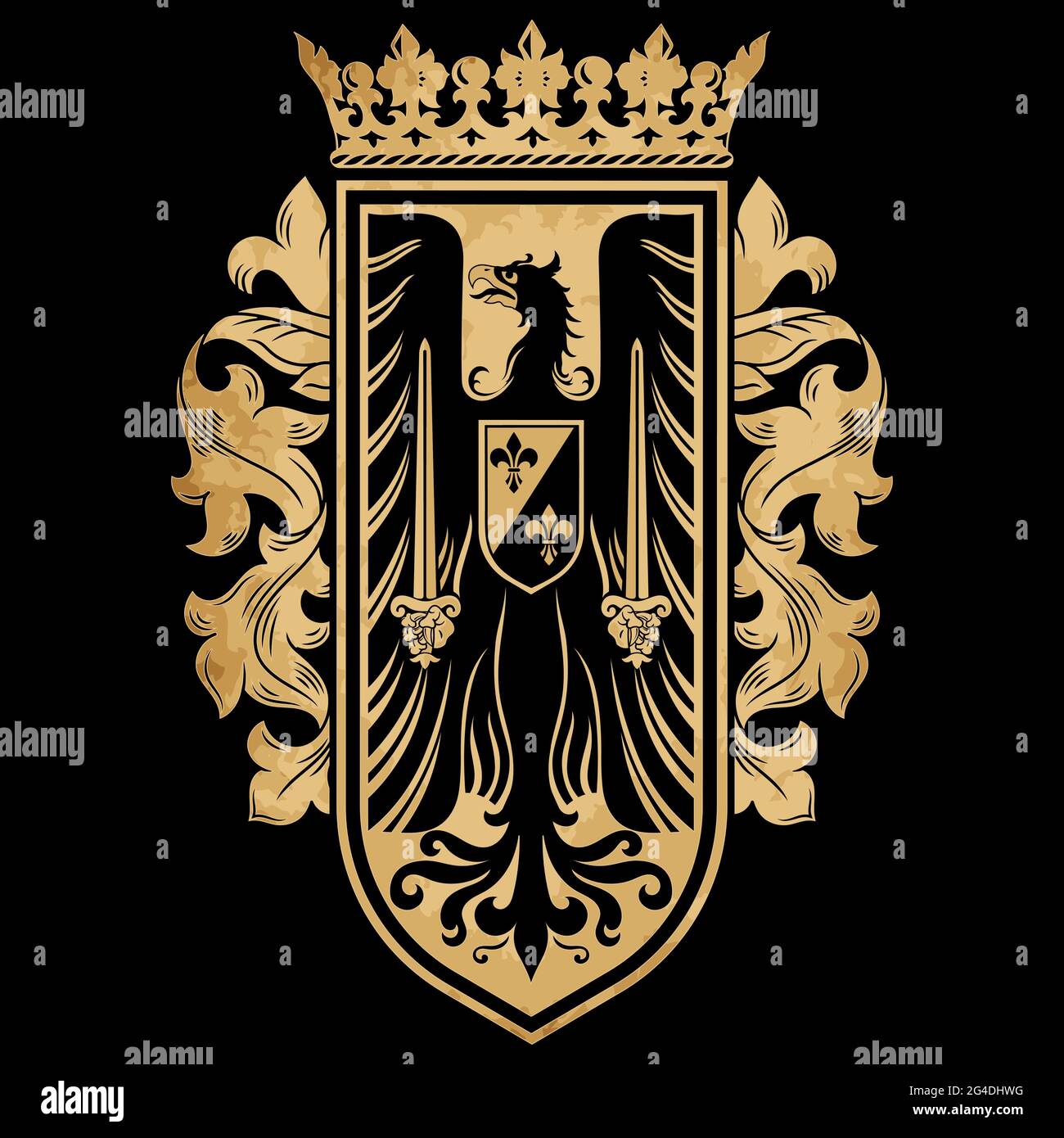 Medieval Eagle Symbol