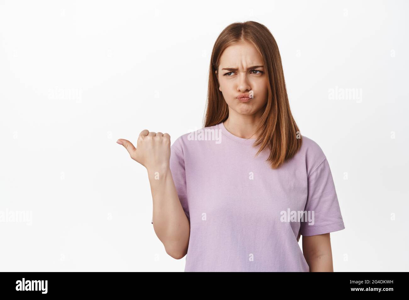 Smirking face teen hi-res stock photography and images - Alamy