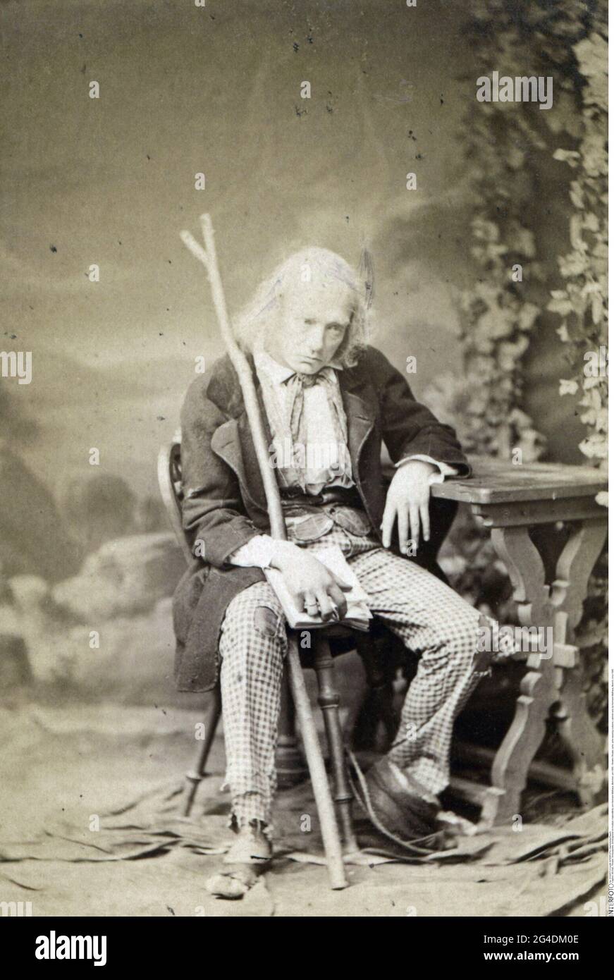 theatre / theater, actor, actor wearing costume, cabinet card, by ...