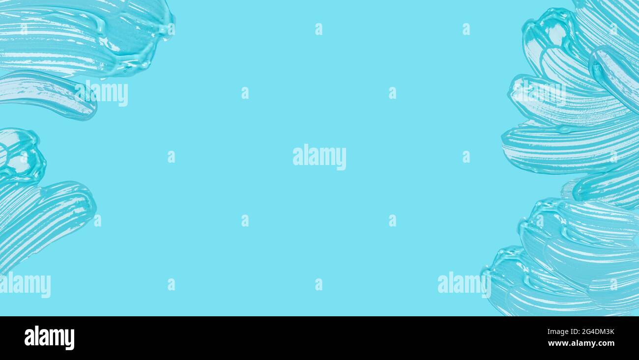 Transparent liquid cream cosmetic stain texture background Stock Photo ...